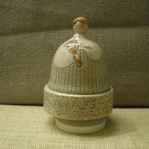 Stafford | Accents | Vintage Girls Playing Instruments Stoneware Music ...